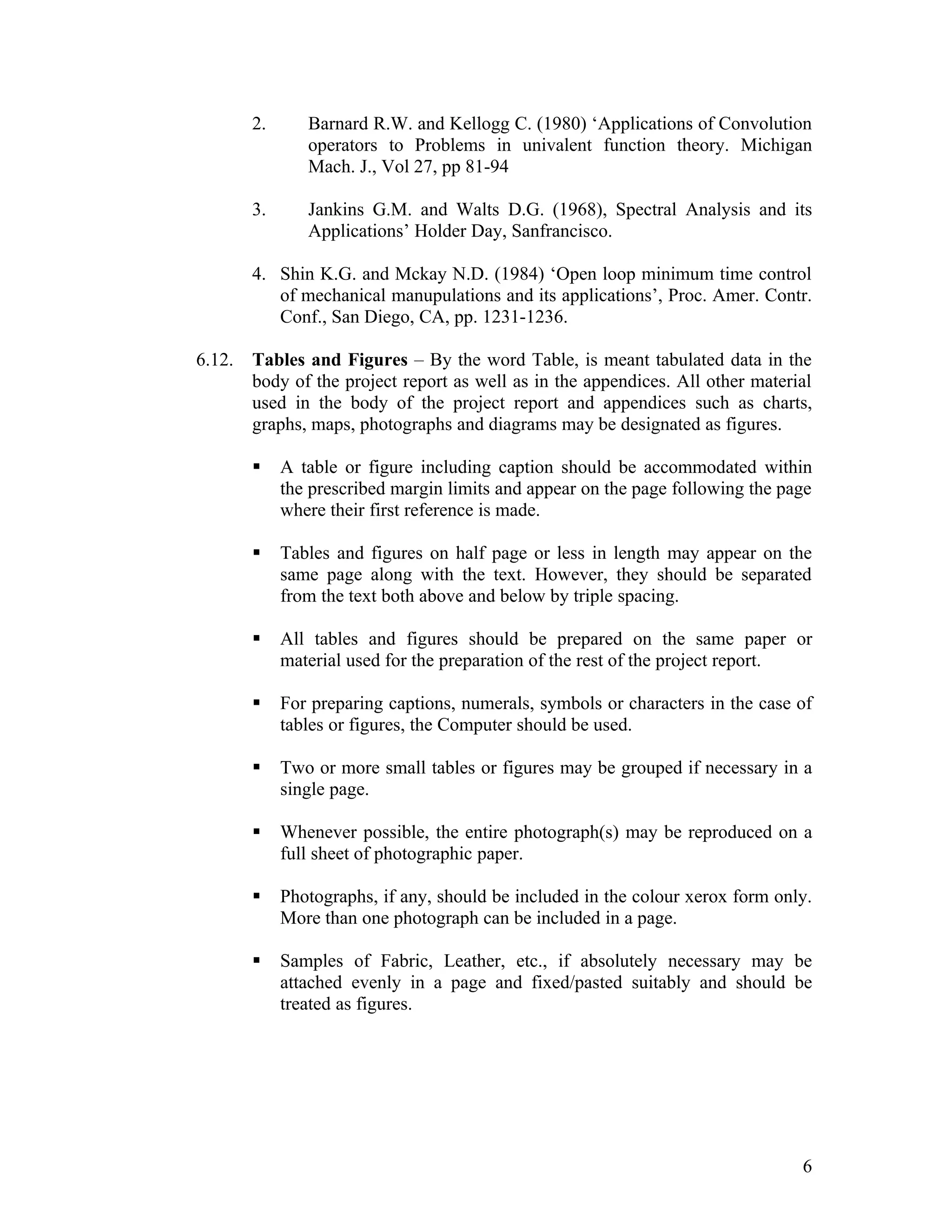 Formet Of Project Report | DOC