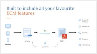 FormFactor - eForms for Alfresco | PPT