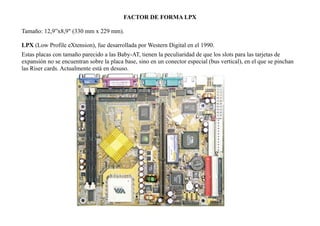 Los factores de forma | PDF