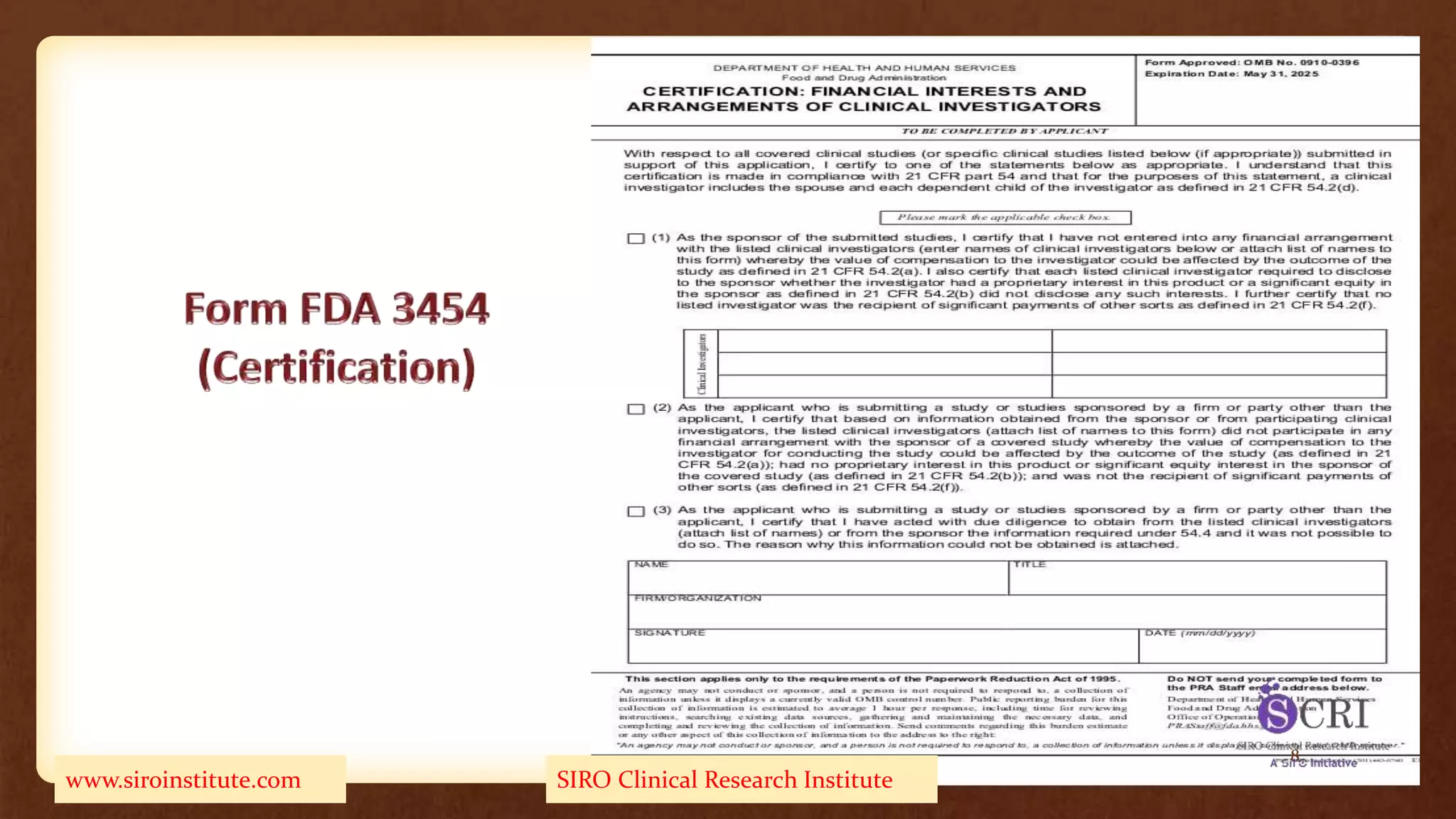 Form_FDA_3454 in Clinical Trials I Clinical Research.pptx