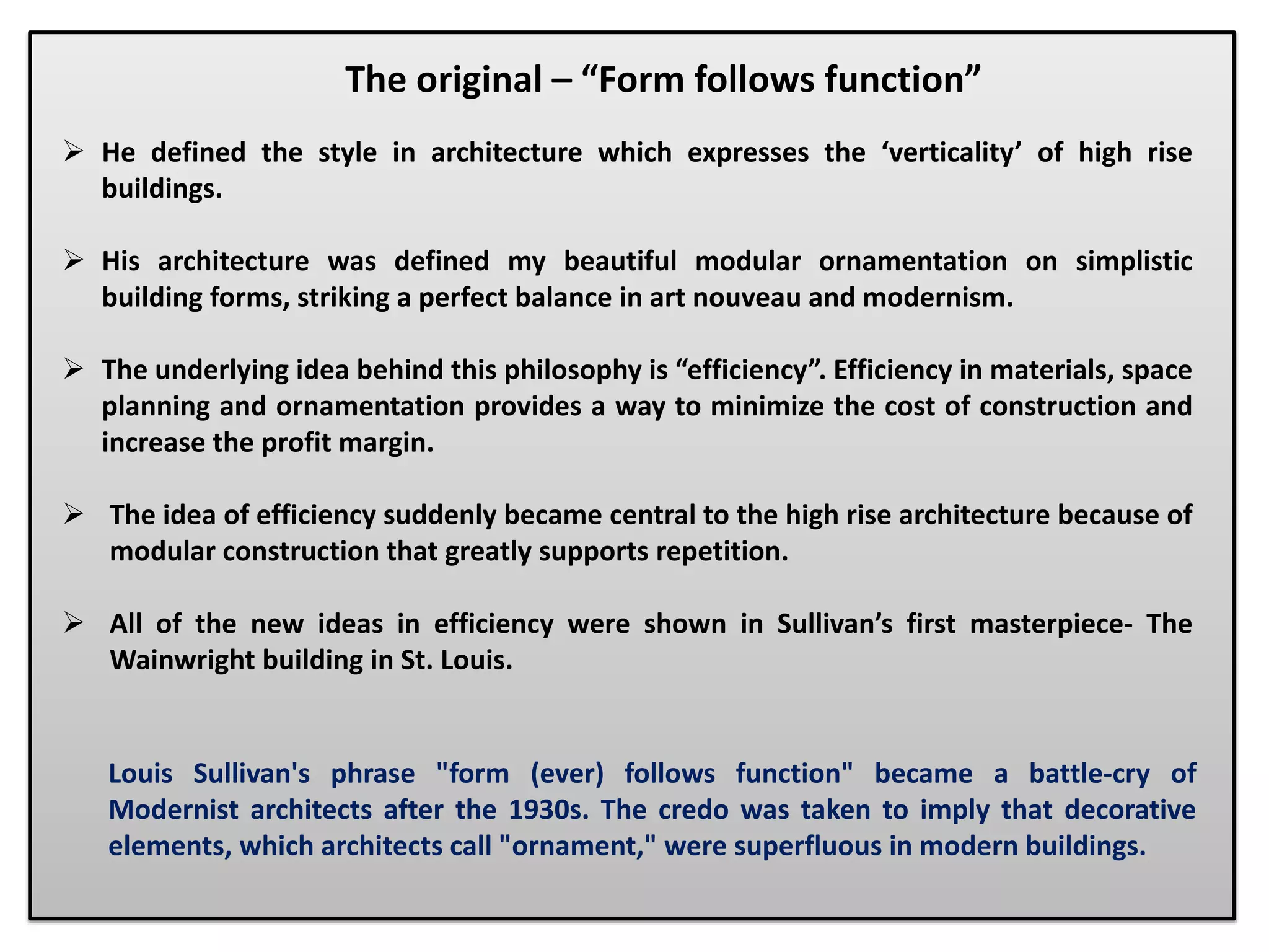 form follows function! | PPTX