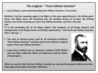 form follows function! | PPTX