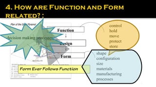 'Form follows function' | PPT