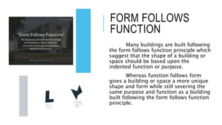 Form follows function | PPT