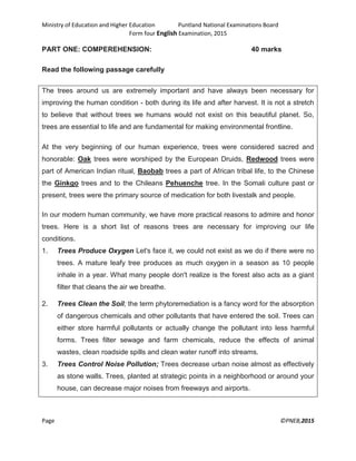 PNEB - ENGLISH 2015 | PDF