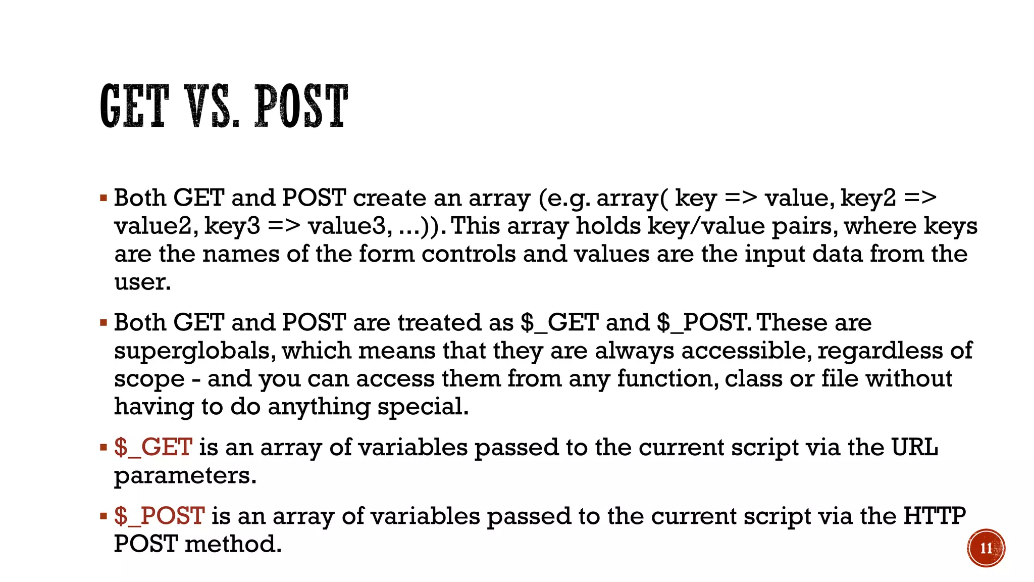 Form handling in php | PPT