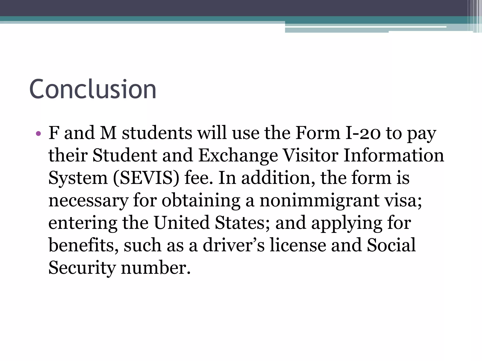 Form I-20: Certificate of Eligibility for Nonimmigrant Student Status ...