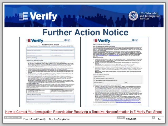 What's new in 2018 with Form i-9 and E-verify