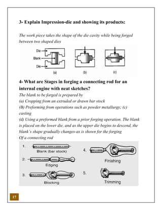 Forming Processes (Casting and Forging) | PDF