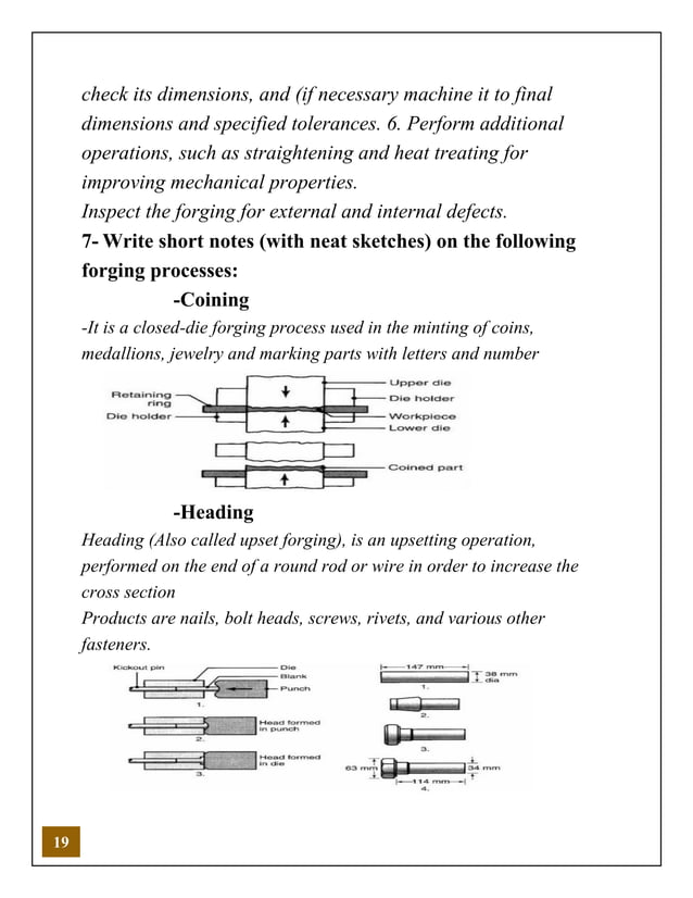 Forming Processes (Casting and Forging) | PDF