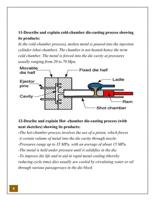 Forming Processes (Casting and Forging) | PDF