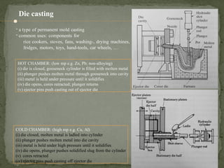 Comprehensive Overview of Metal Casting and Welding Processes in ...