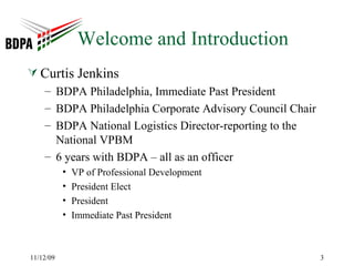 Forming a BDPA Corporate Advisory Council (CAC) | PPT | Business and ...