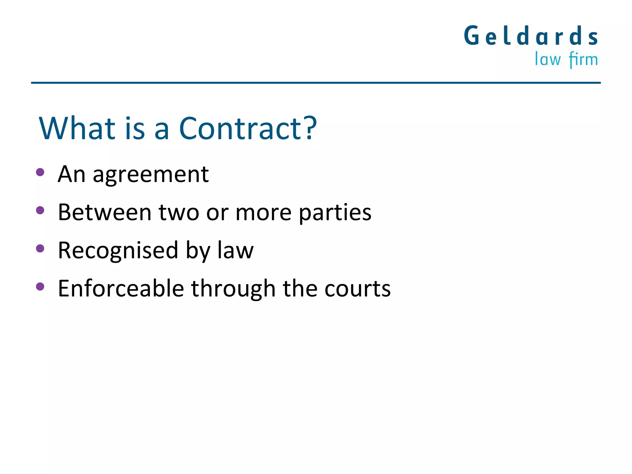 Forming a contract | PPT