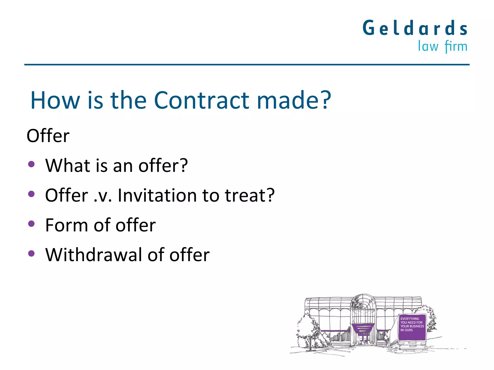 Forming a contract | PPT