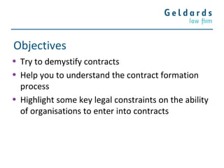 Forming a contract | PPT