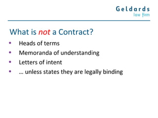 Forming a contract | PPT
