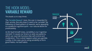 Forming a Habit with The Hook Model | PPT
