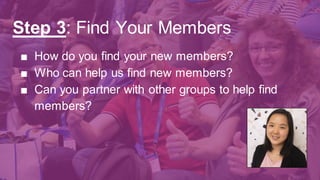 Forming a New Club Its as Easy as 1 2 3 | PPT