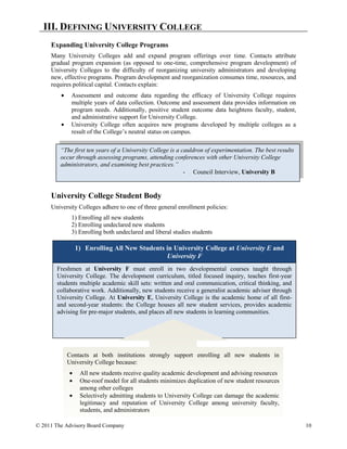 Forming a University College | PDF | College Planning | College Education