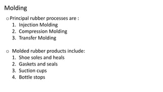 Forming of rubbers | PPT