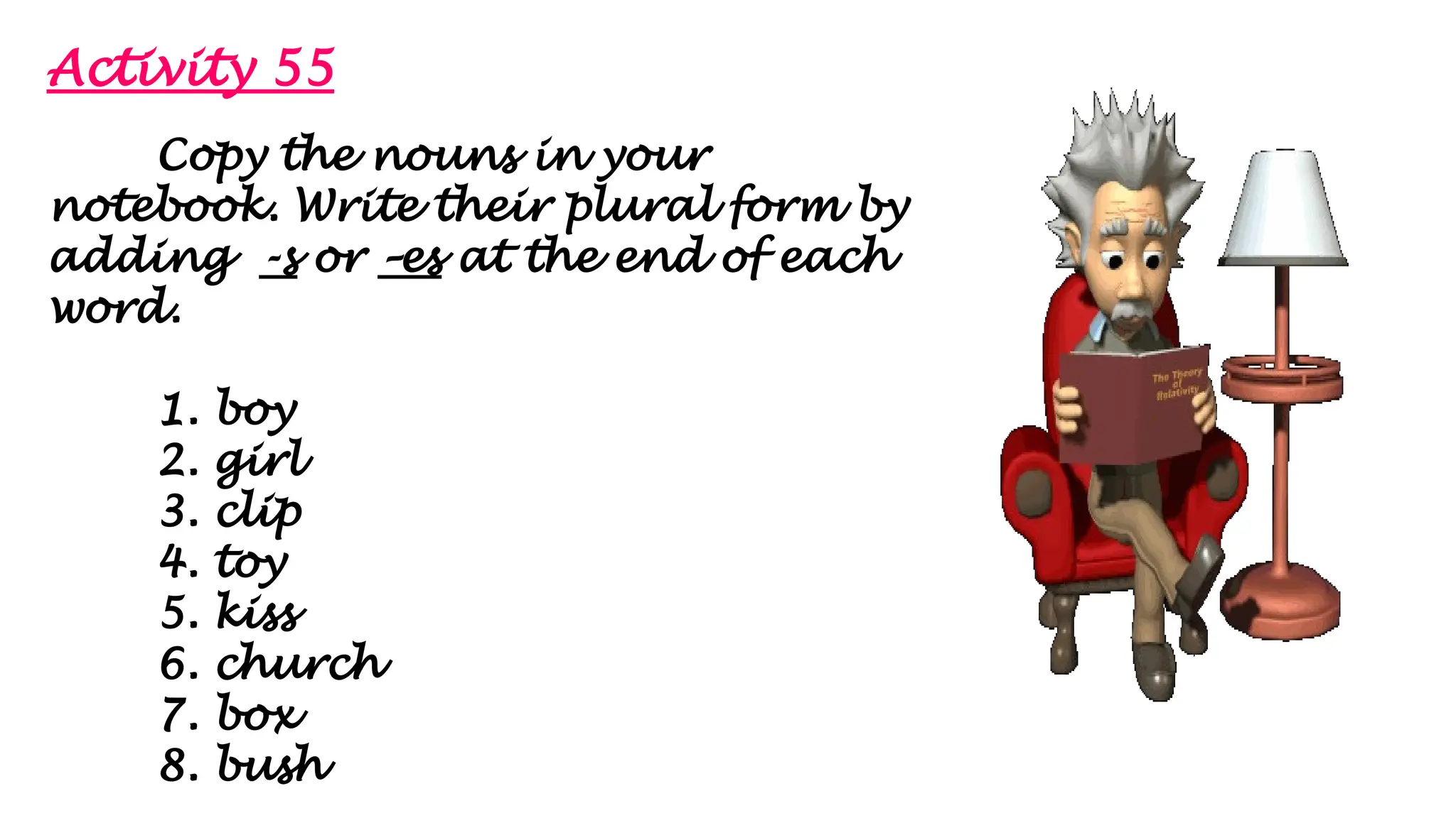 Forming Plural Nouns powerpoint presentation | PPT