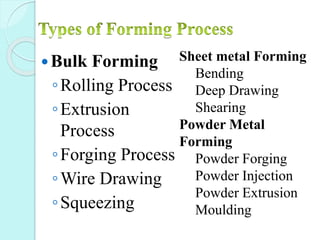 Forming process | PPT