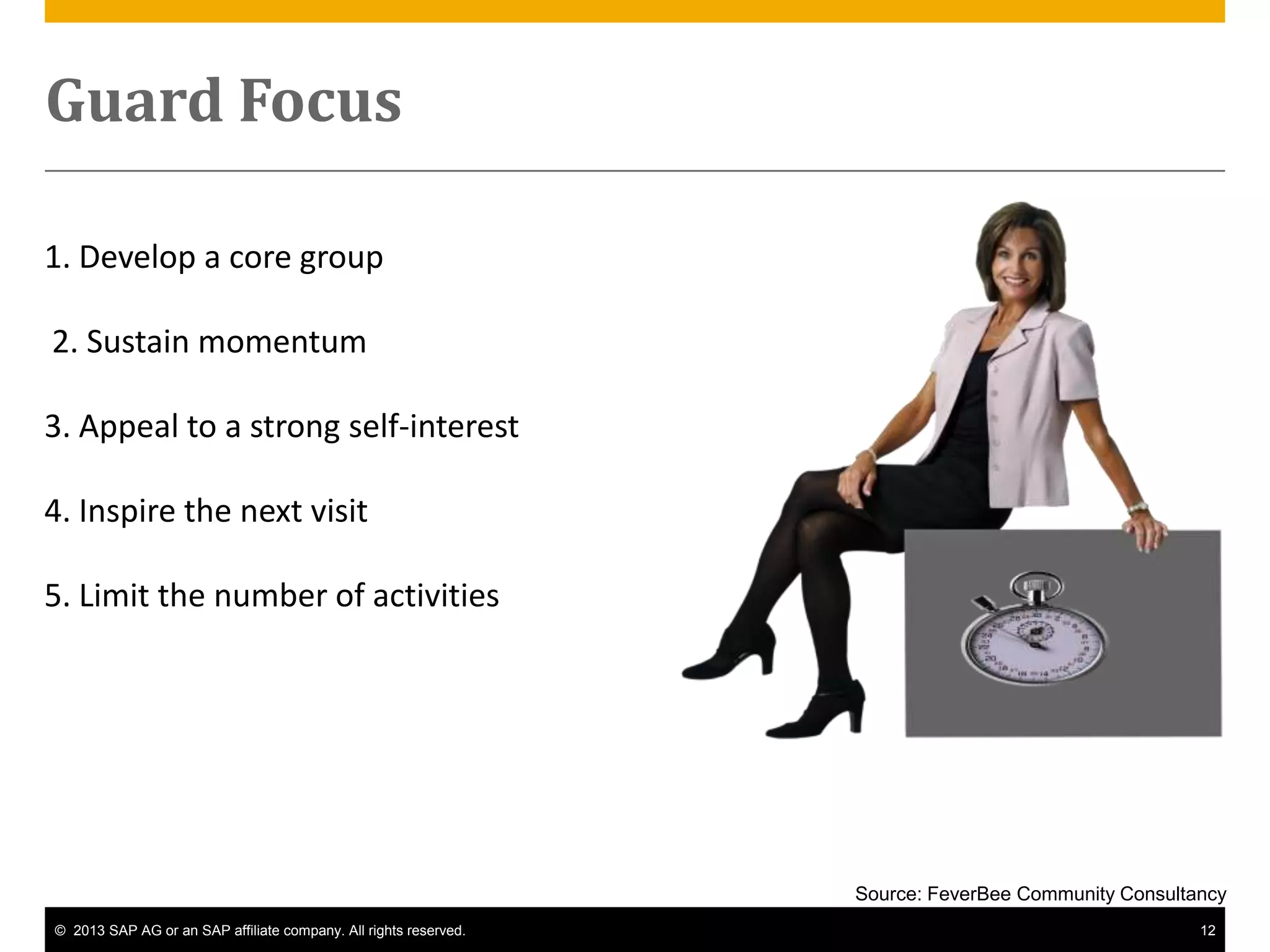 Forming successful communities | PPT