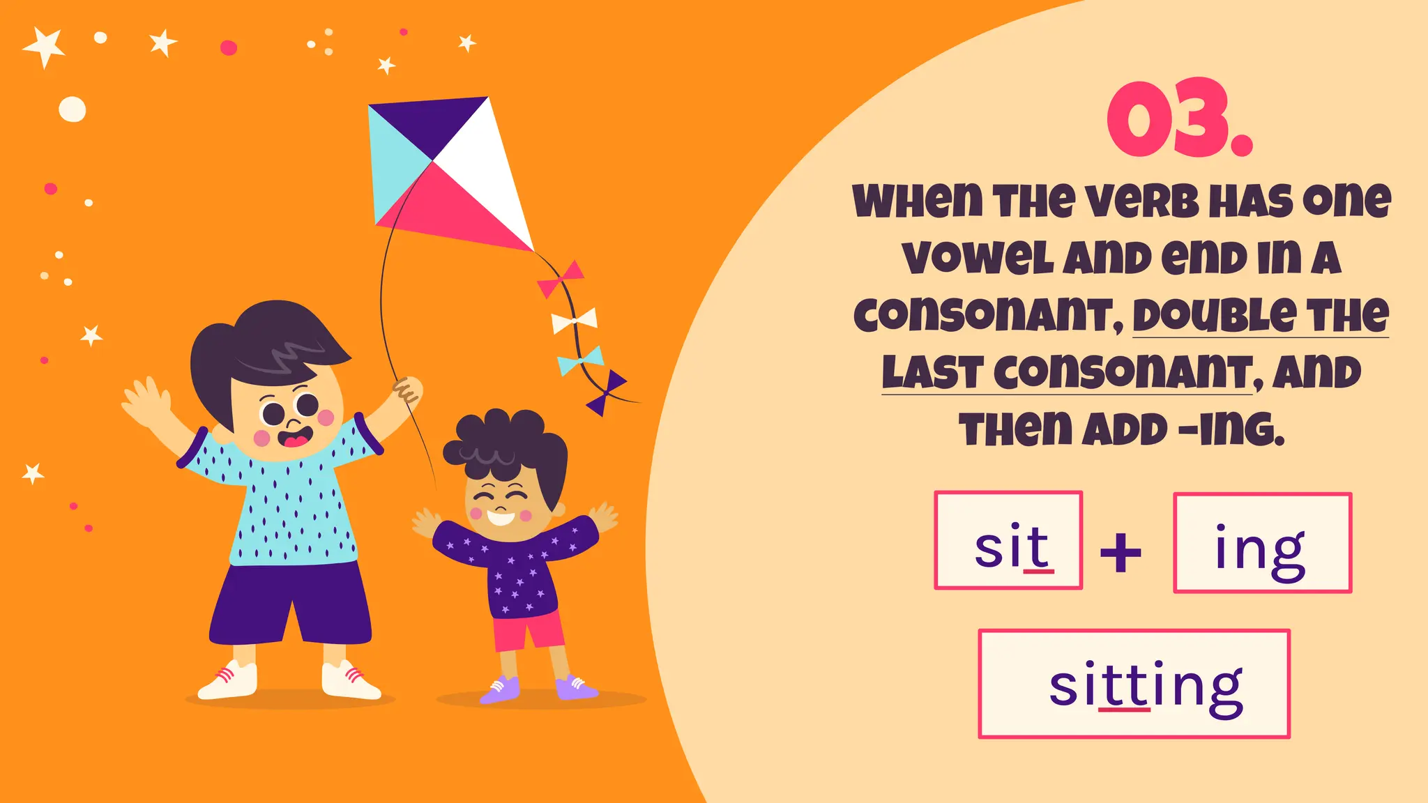 Forming Words Ending with -ing.pptxForming Words Ending with -ing.pptx