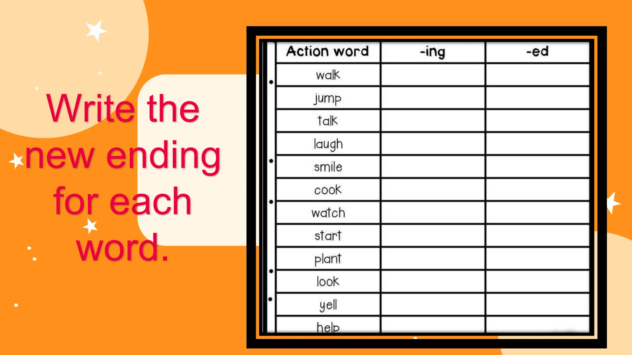 Forming Words Ending with -ing.pptxForming Words Ending with -ing.pptx