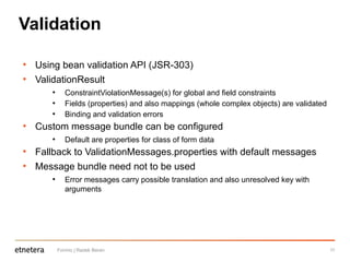 Formio - form definition & binding library for Java platform | PDF