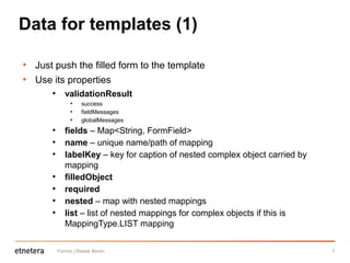 Formio - form definition & binding library for Java platform | PDF