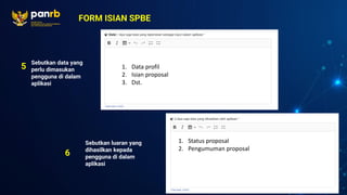 Form Isian SPBE pada KIPP 2023 standard.pdf