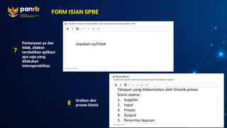 Form Isian SPBE pada KIPP 2023 standard.pdf