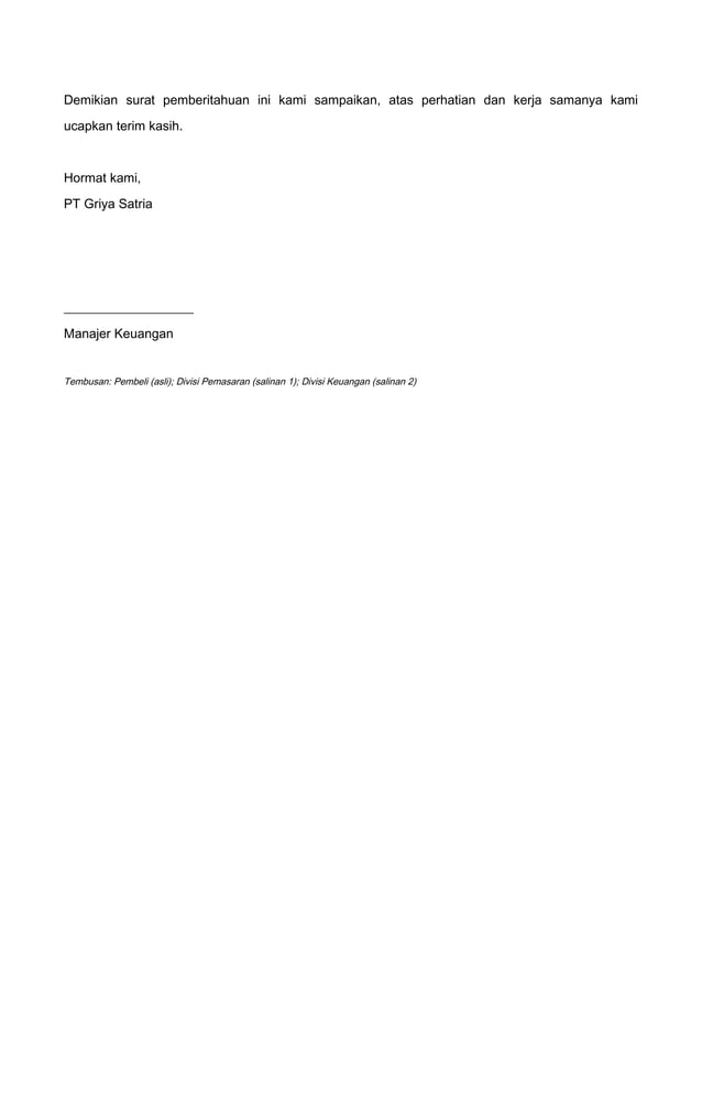 Form keu07 (surat jatuh tempo terakhir) | PDF