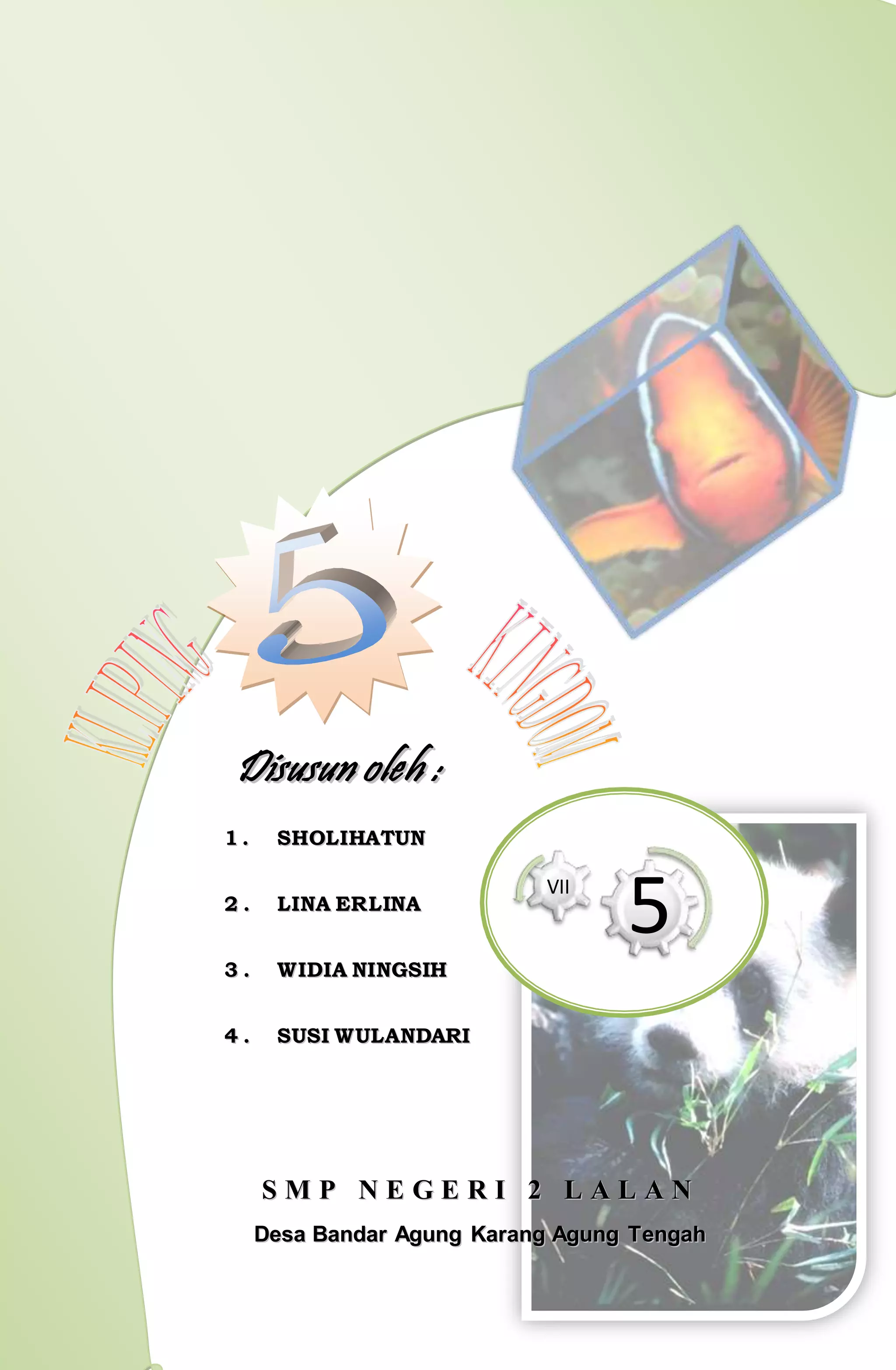 Form kliping hewan biologi | DOCX