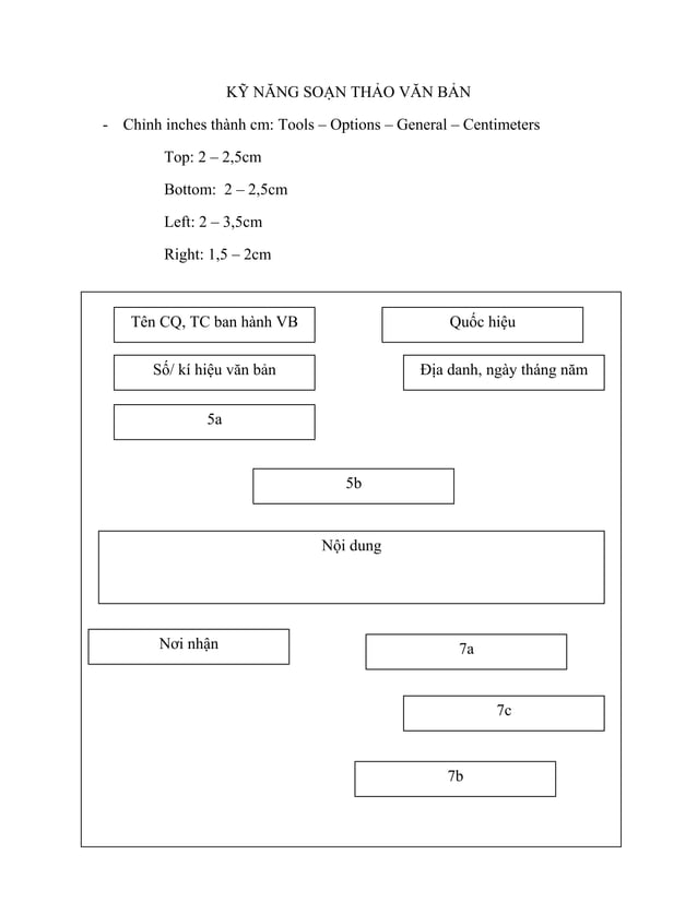 Form ky nang soan thao van ban | PDF
