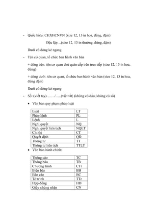 Form ky nang soan thao van ban | DOC