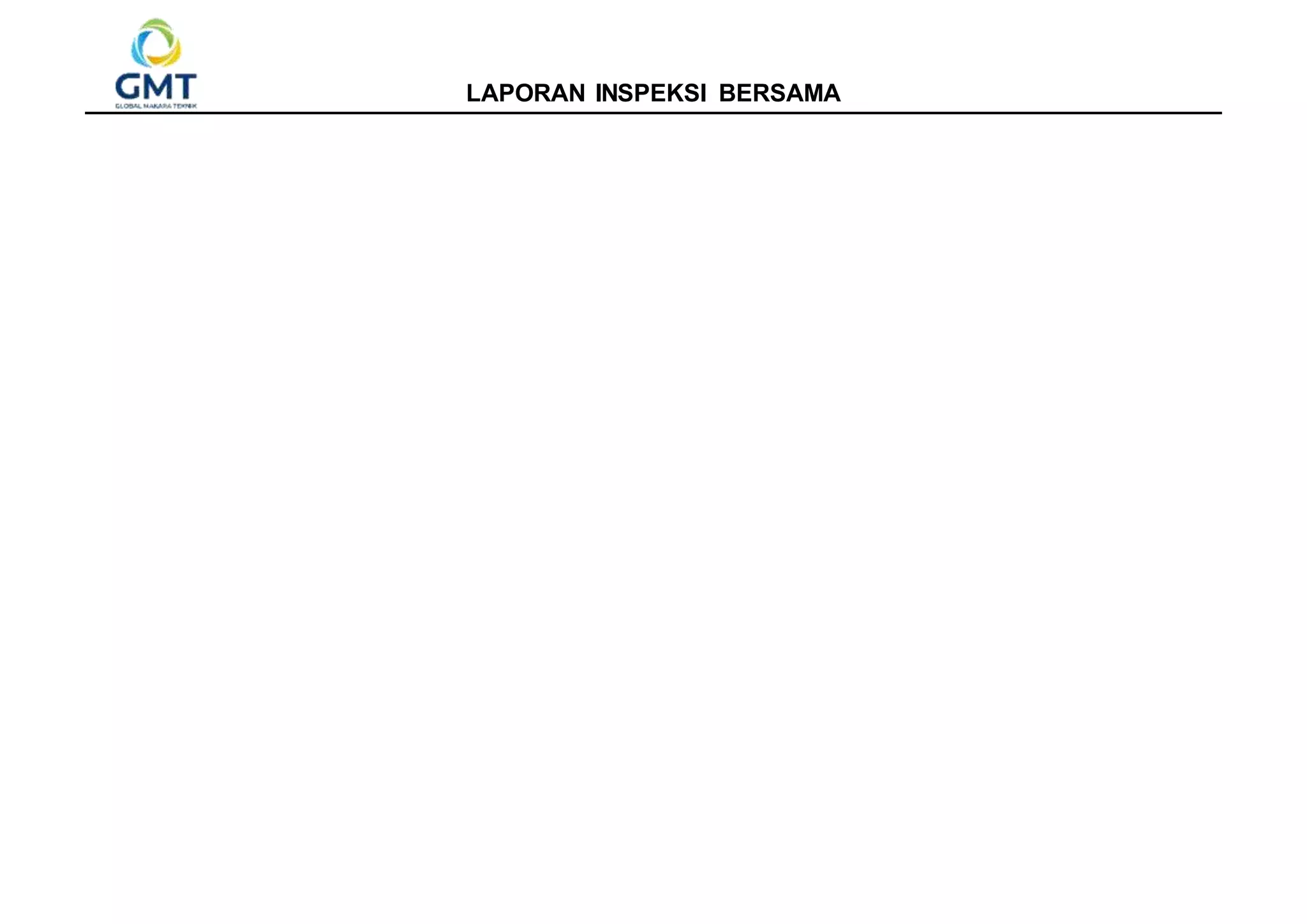 Form laporan inspeksi bersama | DOCX