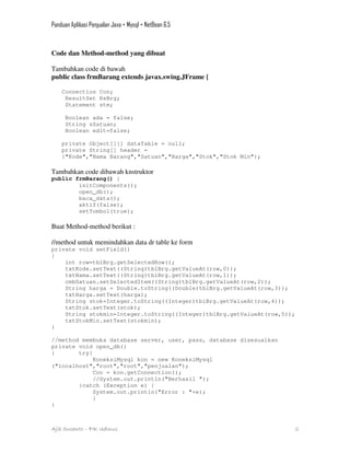 Formmasterbarang | PDF