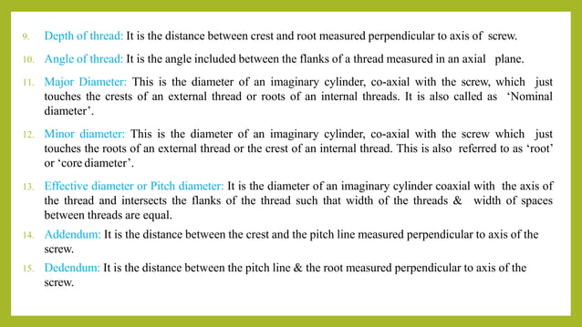 Form metrology Thread measurement in metrology.pptx