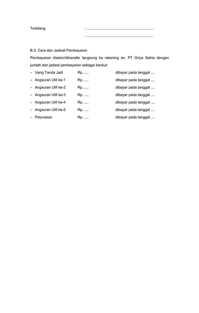 Form mkt10 (lampiran skjb) | PDF