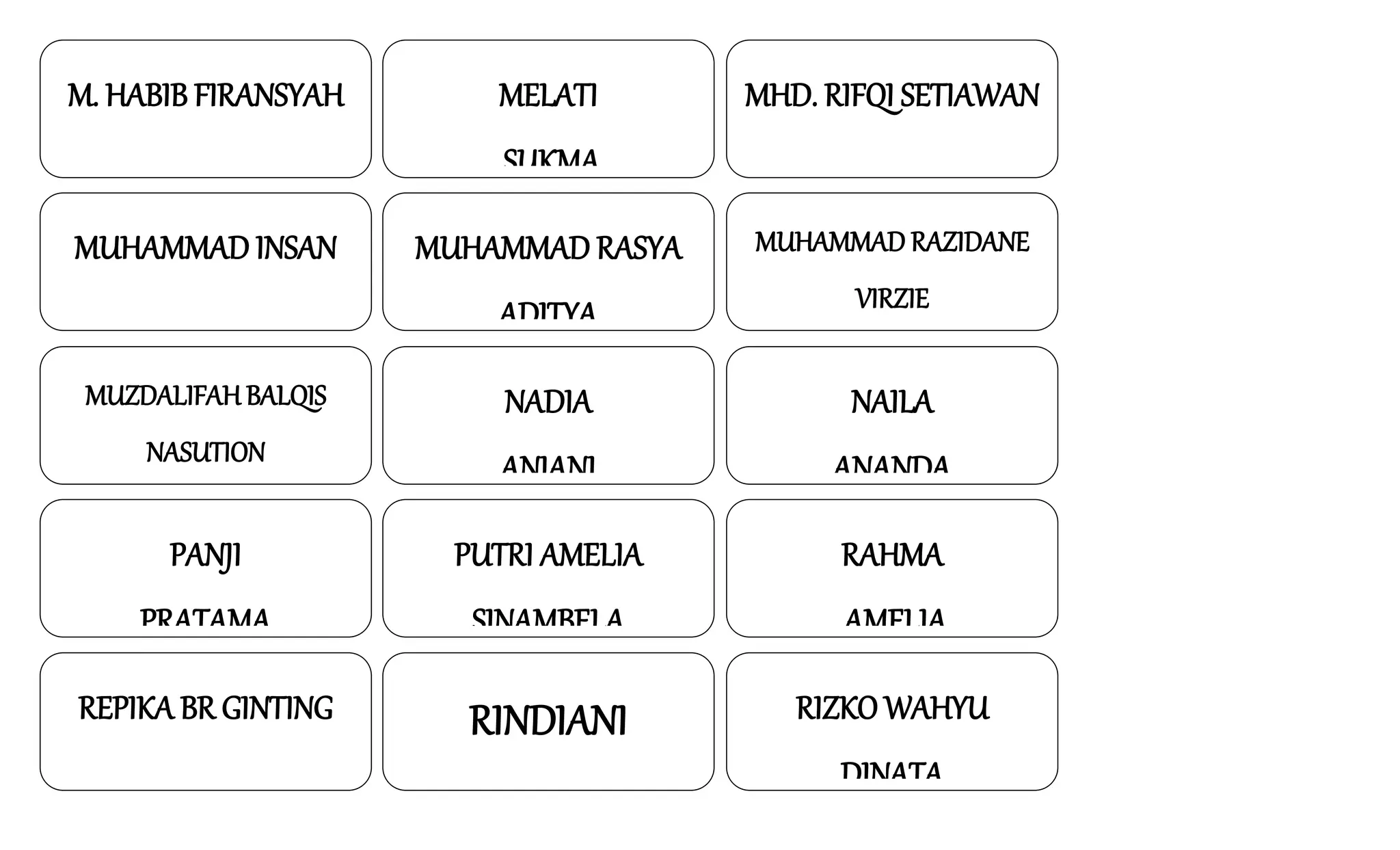 Form Nama Siswa di Raport (X aisyah).doc