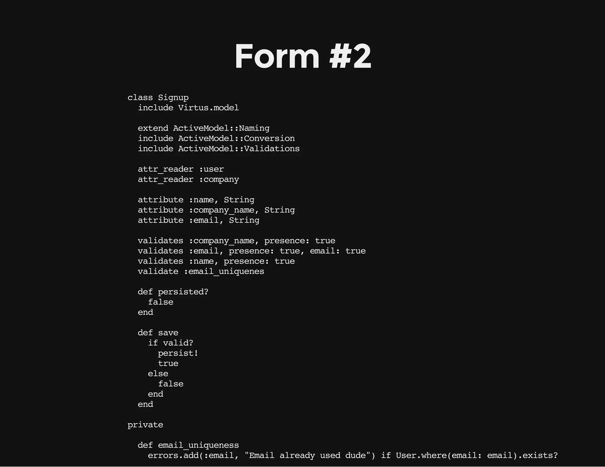 Form objects done right | PDF | Email | Internet