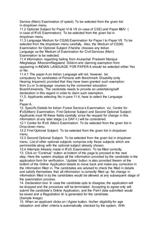 Form of civil services | DOCX