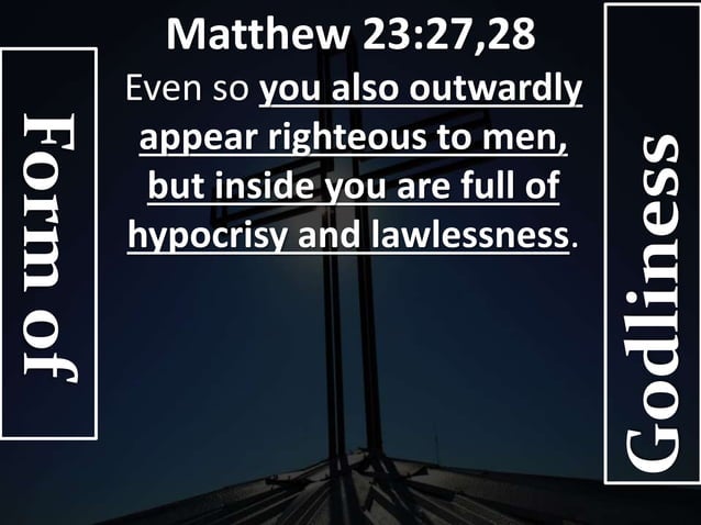 Form of godliness | PPT