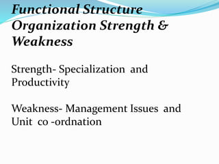Form of organization structure by shashank vats (1) | PPT