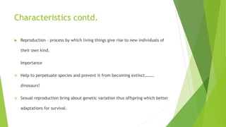 Secondary biology; Introduction to Biology | PPT