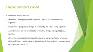 Secondary biology; Introduction to Biology | PPT