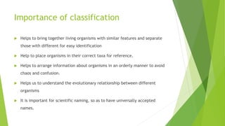 Secondary biology; Introduction to Biology | PPTX